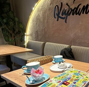 Карамель (Krylovskaya ulitsa No:12, rabochiy posyolok Kresttsy), kafe  Novgorodskaya oblastından