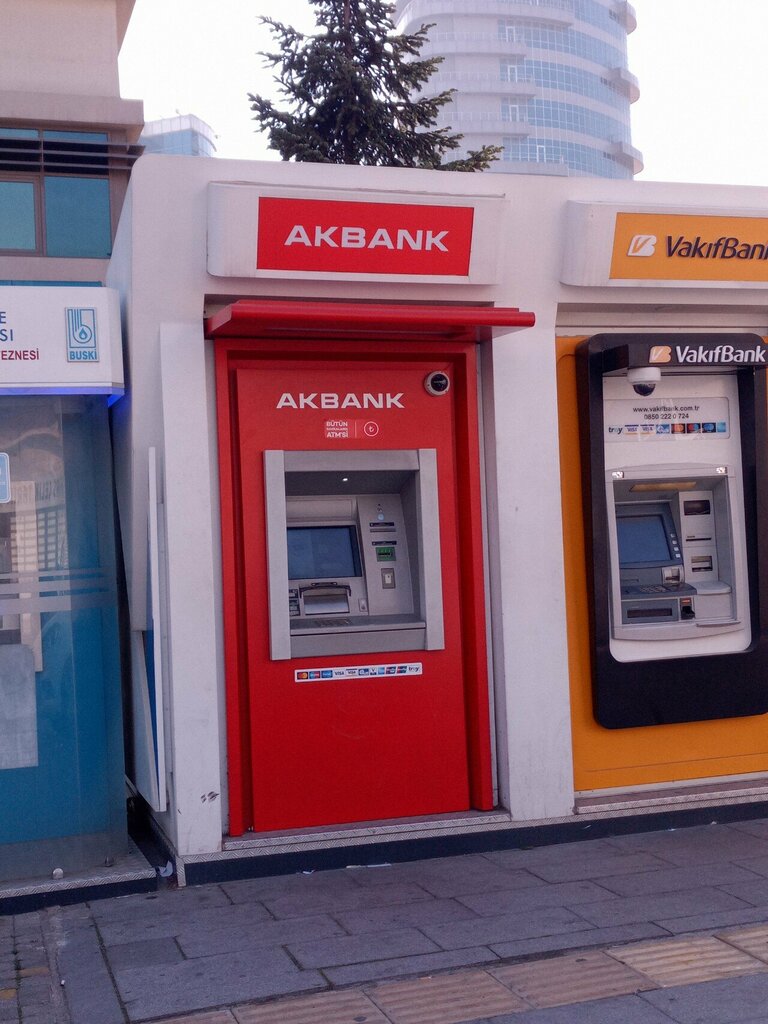 ATM'ler Akbank ATM, Bursa, foto