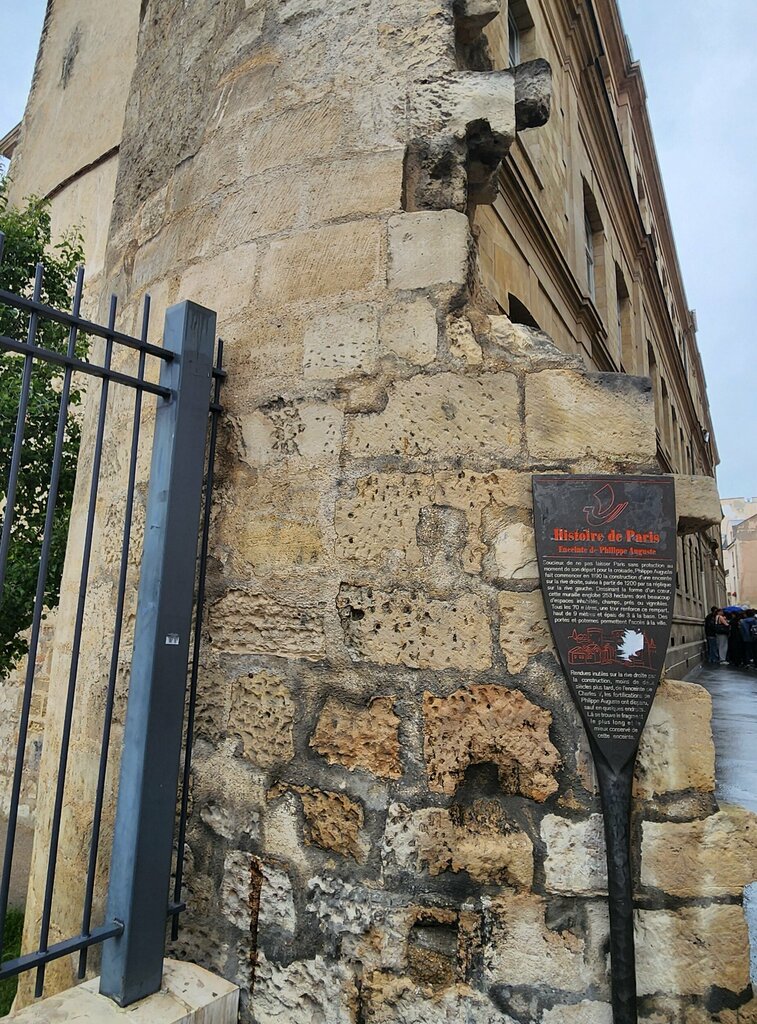 Turistik yerler Enceinte de Philippe Auguste, Paris, foto