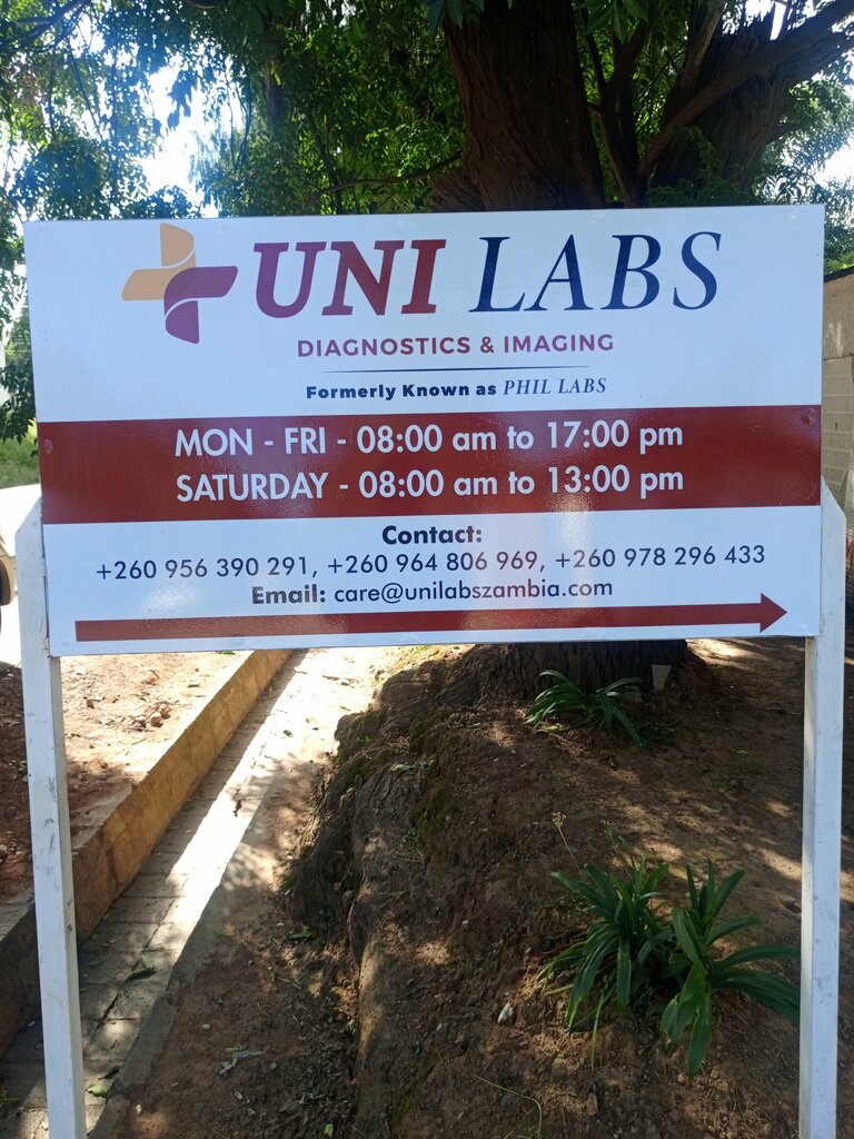 Tanı merkezleri Uni Labs, Lusaka, foto
