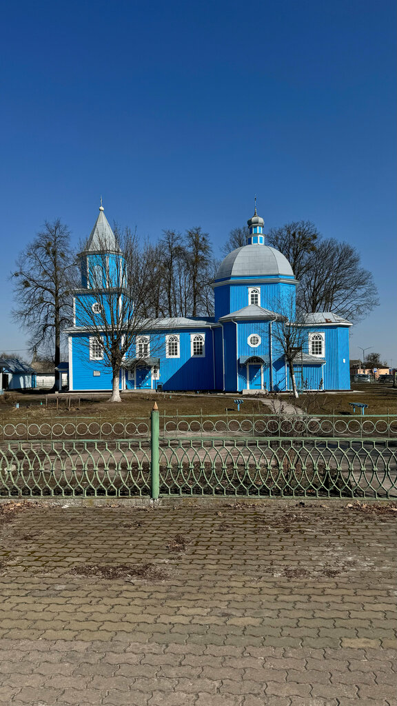 Ortodoks kiliseleri Church of the Holy Trinity in Jelsk, Yelsk, foto