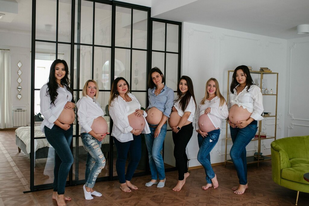 Gebe okulu Assistant in childbirth. Doulas of Kazakhstan, Almatı, foto
