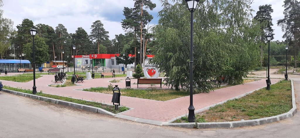 Kültür ve eğlence parkları парк Почтовая площадь, Nijegorodskaya oblastı, foto