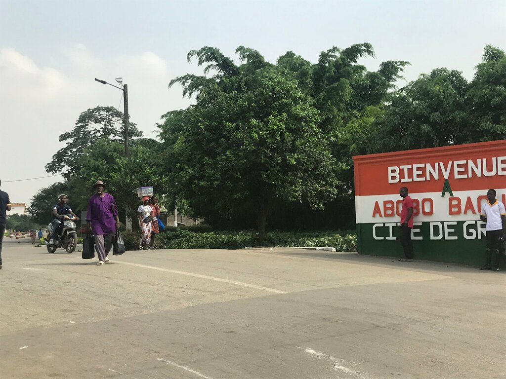 Konut blokları Abobo Baoulé Cité de Grâce, Abican, foto