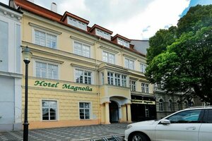 Hotel Magnolia Roudnice (Ústecký kraj, Litoměřice, Roudnice nad Labem), otel  Roudnice nad Labem'den