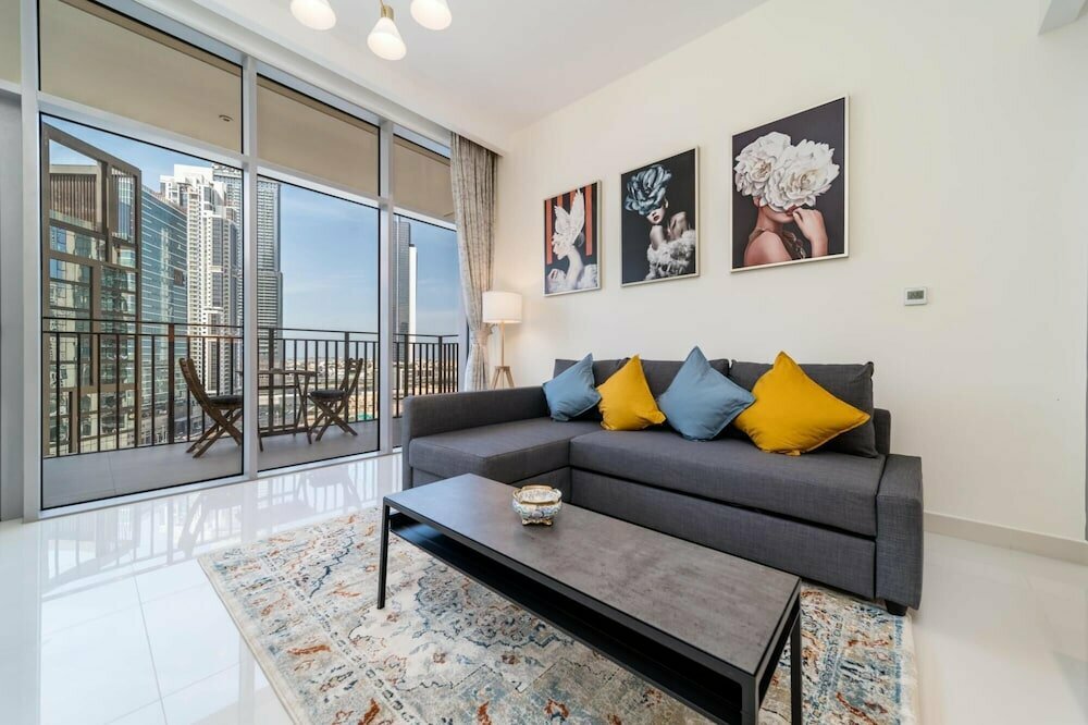 Kısa süreli konaklama 1br Apt Brand New Spectacular Views Downtown, Dubai, foto