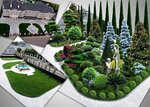 Zeleny Gorod (Respýblıka dańǵyly No:10), peyzaj tasarımı  Astana'dan