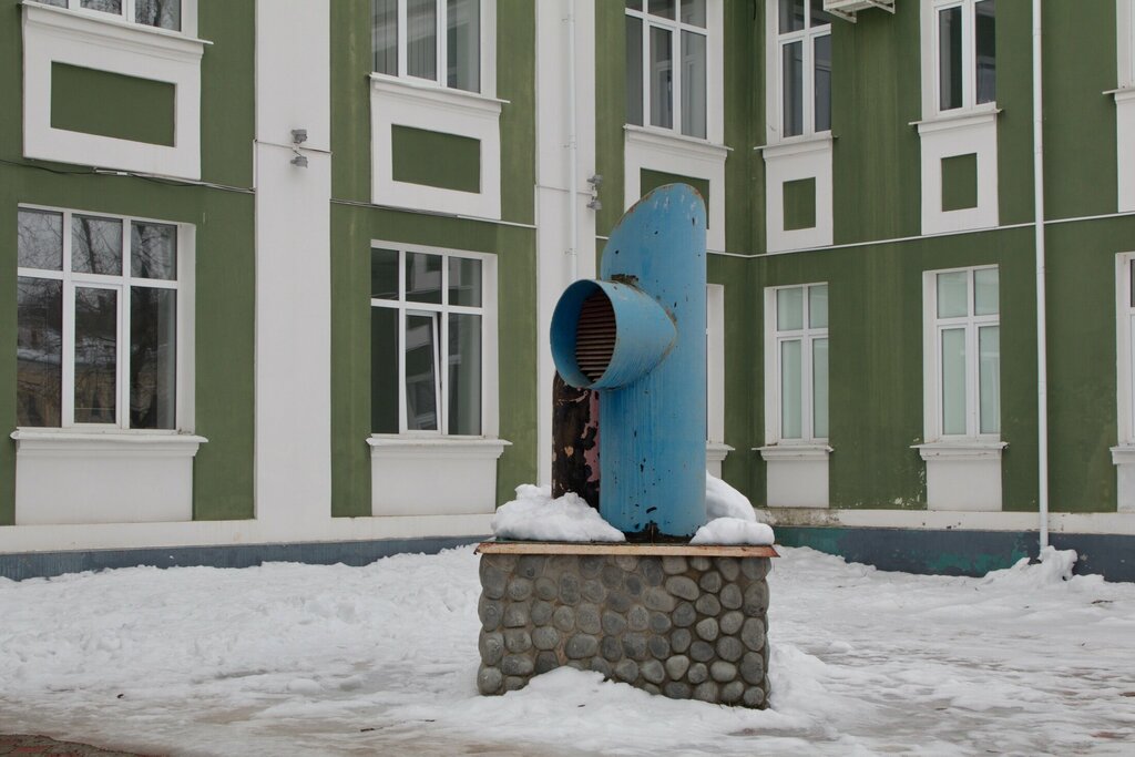 Anıt, heykel Памятник, Glazov, foto