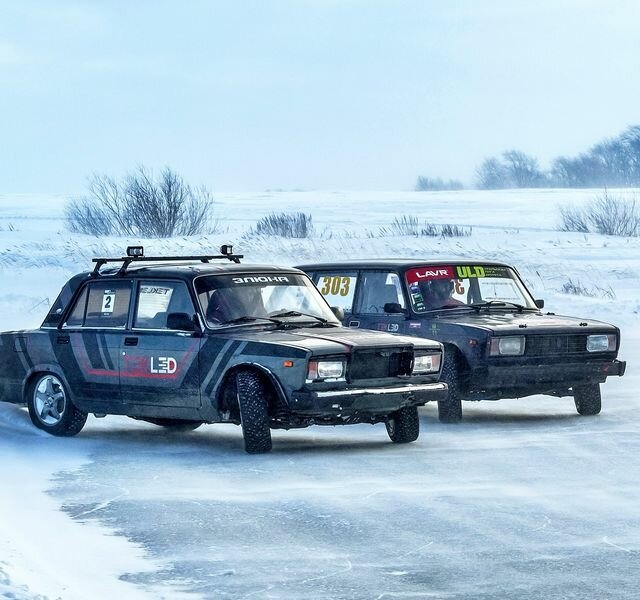 Otomobil pisti Kostanay Ice Ring, Kostanay eyaleti, foto