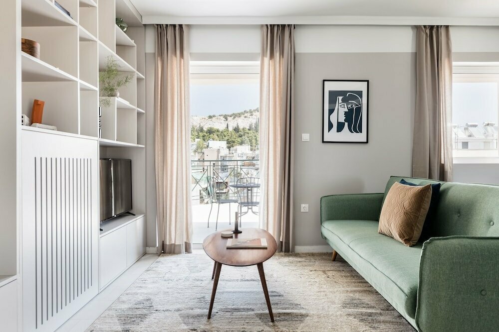 Otel Iconic 1br Apartment in Koukaki, Atina, foto