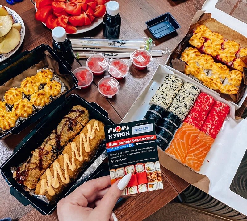 Hazır yemek teslim servisleri Инь-Янь, Belgorod, foto