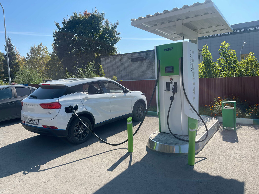 Elektrikli oto şarj istasyonları Зарядная станция, Ulyanovsk, foto