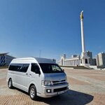 Transportnaya kompaniya Avtoking (Qabanbaı Batyr dańǵyly No:11), şehiriçi yolcu taşımacılığı  Astana'dan