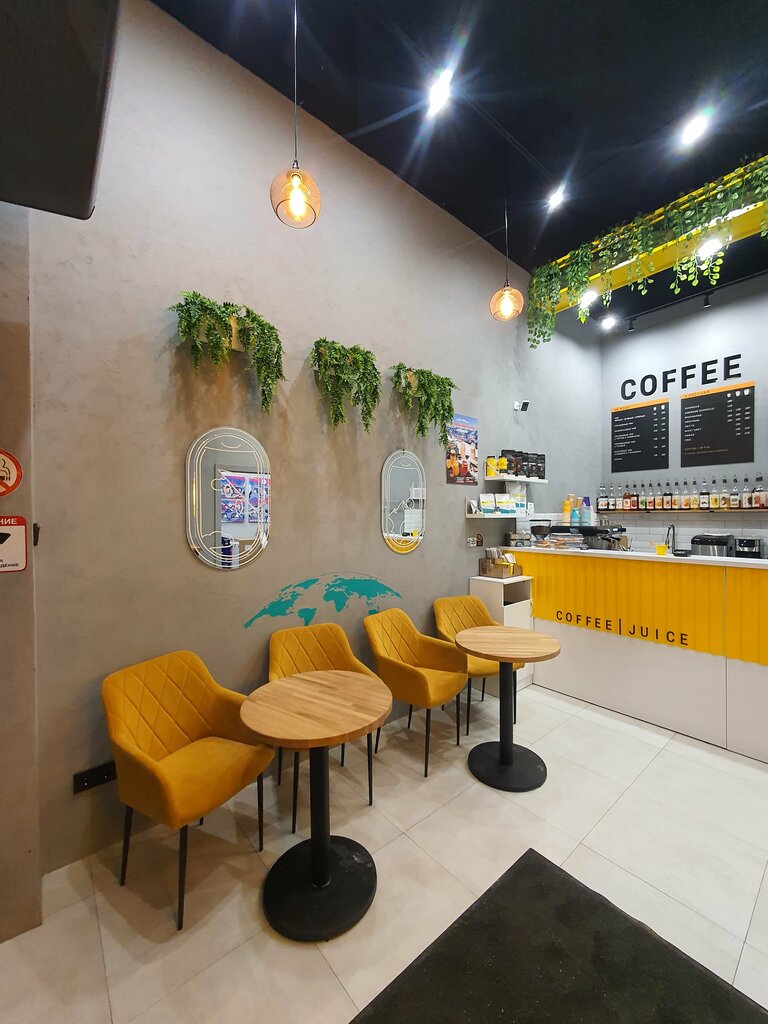 Kahve dükkanları Coffee Moose, Moskova, foto