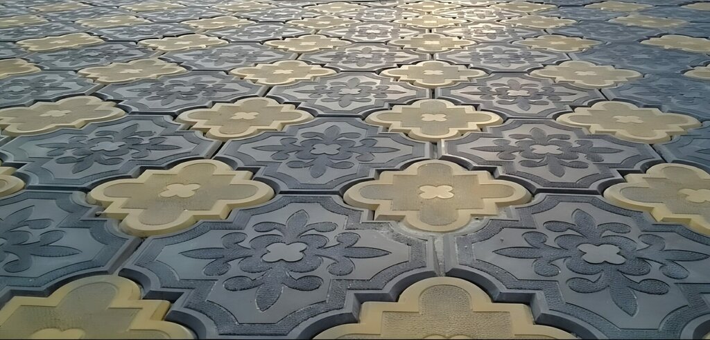 Kaldırım taşları Sko Bruschatka, Petropavl (Petropavlovsk), foto