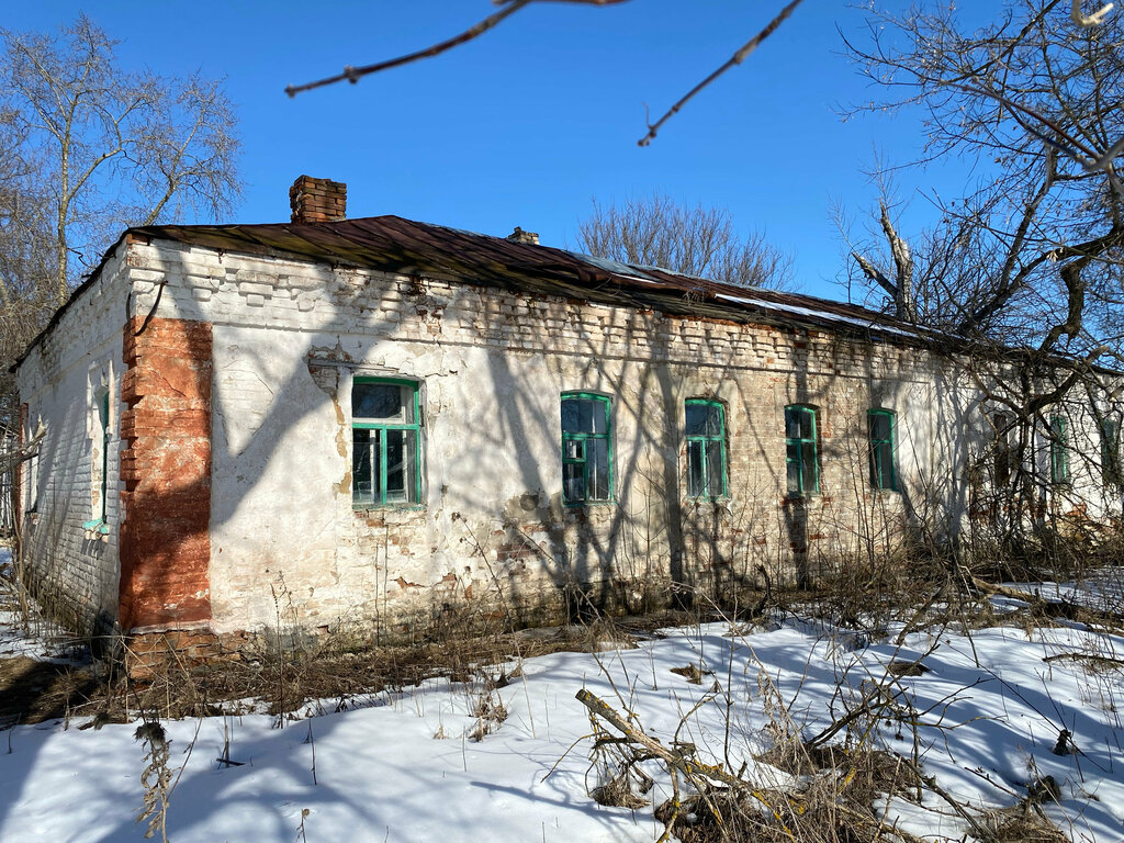 Ortaokul Kolomenskaya OOSh Kashirskogo rayona, Voronejskaya oblastı, foto