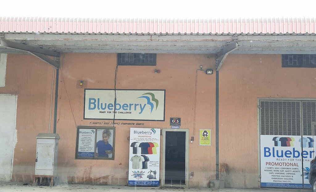 Giyim mağazası Blueberry Zambia - Promotional T-shirts and Plain t-shirts, Lusaka, foto