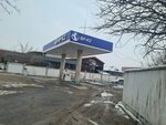 BP-kz (Jarqymbekov kóshesi No:11), benzin istasyonu  Çimkent'ten (Şımkent'ten)