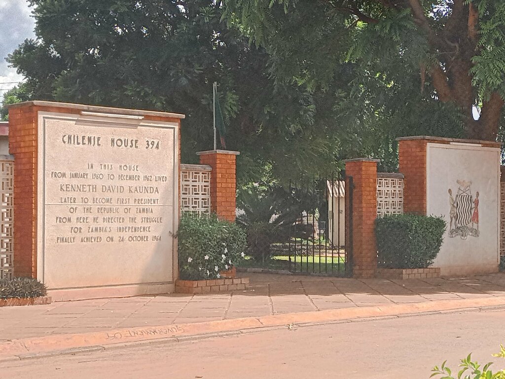Konut blokları Old State House, Lusaka, foto