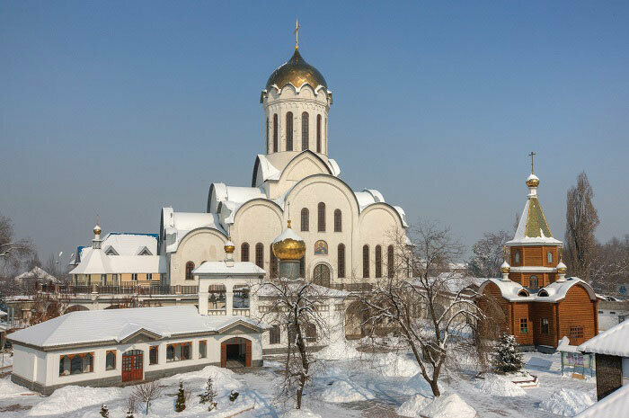 Manastır Iversko-Seraphim Convent, Almatı, foto
