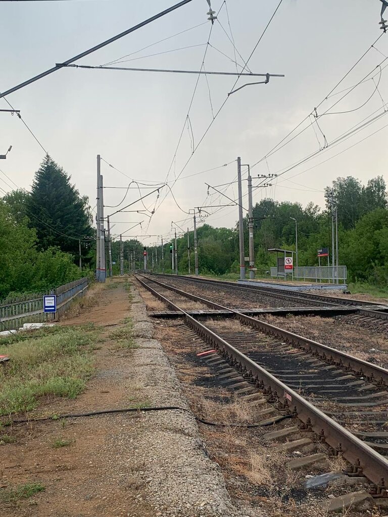 Tren istasyonu остановочный пункт 678 километр, Mordovya, foto