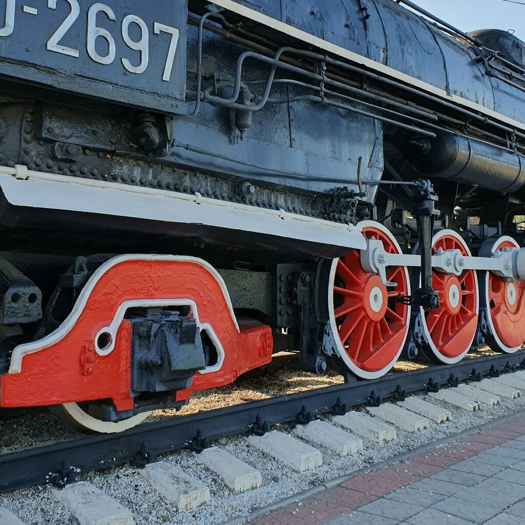 Teknoloji anıtı Паровоз ФД-20-2697, Kurgan, foto