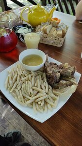 Орга (Chechen Republic, selo Shatoy), kafe  Çeçen Cumhuriyeti'nden