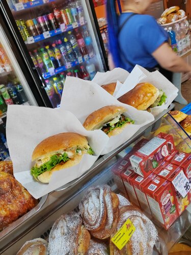 Kantin, yemekhane O'kroshka, Primoriye, foto