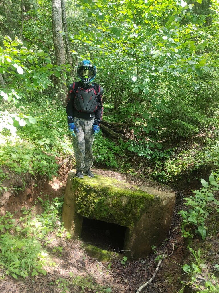 Turistik yerler Железобетонная пулемётная огневая точка, Moskova ve Moskovskaya oblastı, foto