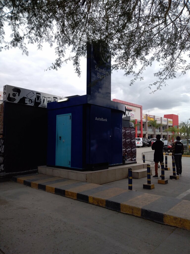 ATM'ler Stanbic Bank, Lusaka, foto