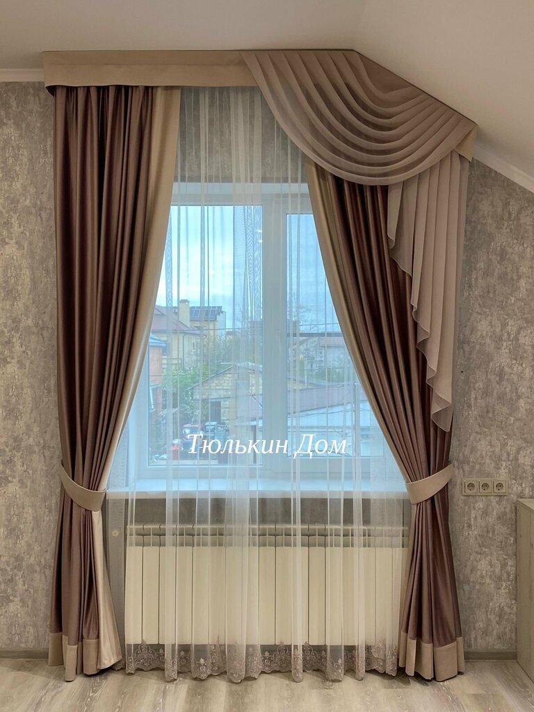 Perde ve korniş üreticileri Tulkin Dom, Stavropol, foto