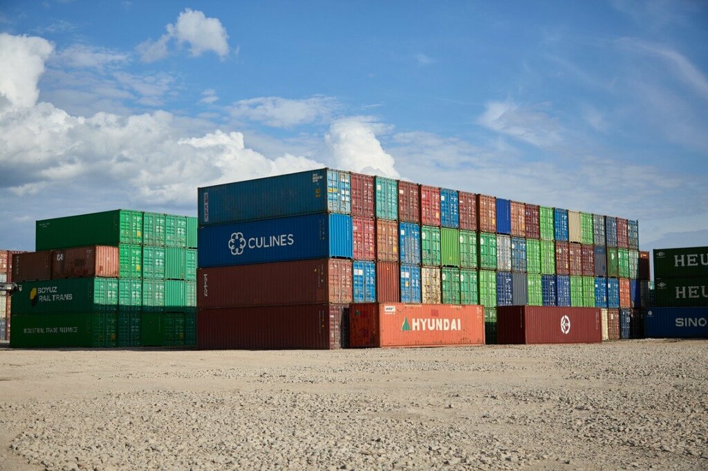 Konteyner terminali Terminal Depo Kupavna, Staraya Kupavna, foto