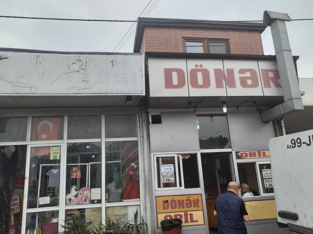 Fast food Doner, Bakü, foto