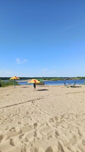 Пляж (Komi Republic, munitsipalnoye obrazovaniye Pechora, Pechora, istoricheskiy rayon Rechnaya chast), plaj  Pechora'dan