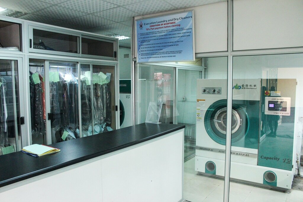 Çamaşırhaneler Executive laundry and dry cleaners, Lusaka, foto