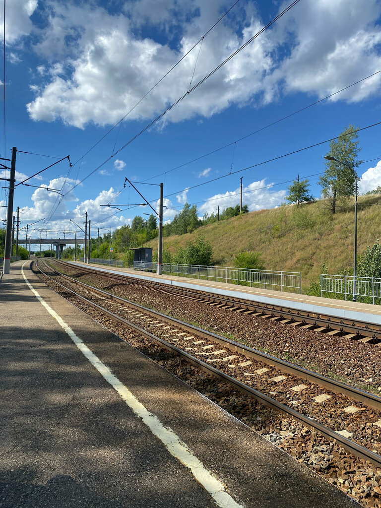 Tren istasyonu Остановочный Пункт 151 Километр, Samarskaya oblastı, foto