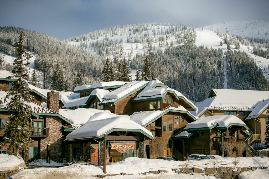 Otel Kandahar Lodge at Whitefish Mountain Resort, Montana Eyaleti, foto