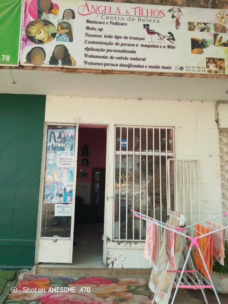 Güzellik salonu Angela E Filhos, Loanda, foto