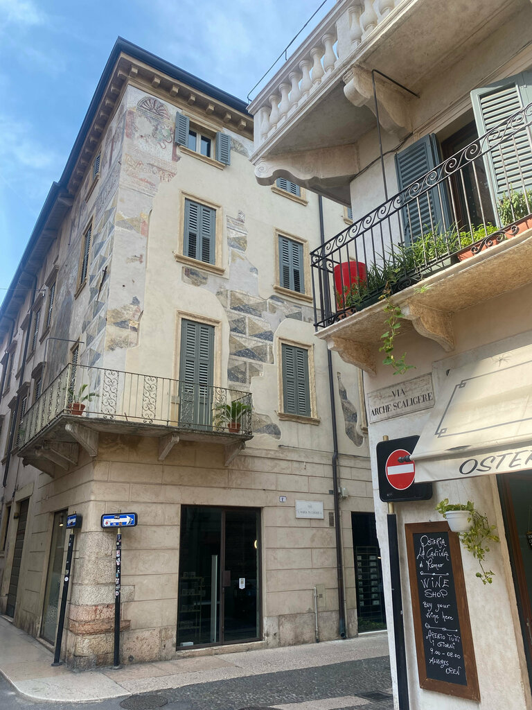 Turistik yerler Casa di Romeo, Verona, foto