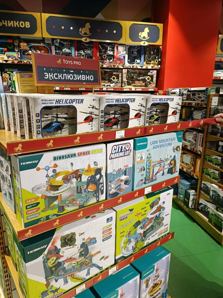 Çocuk oyunları ve oyuncakları Toys Pro, Moskova, foto