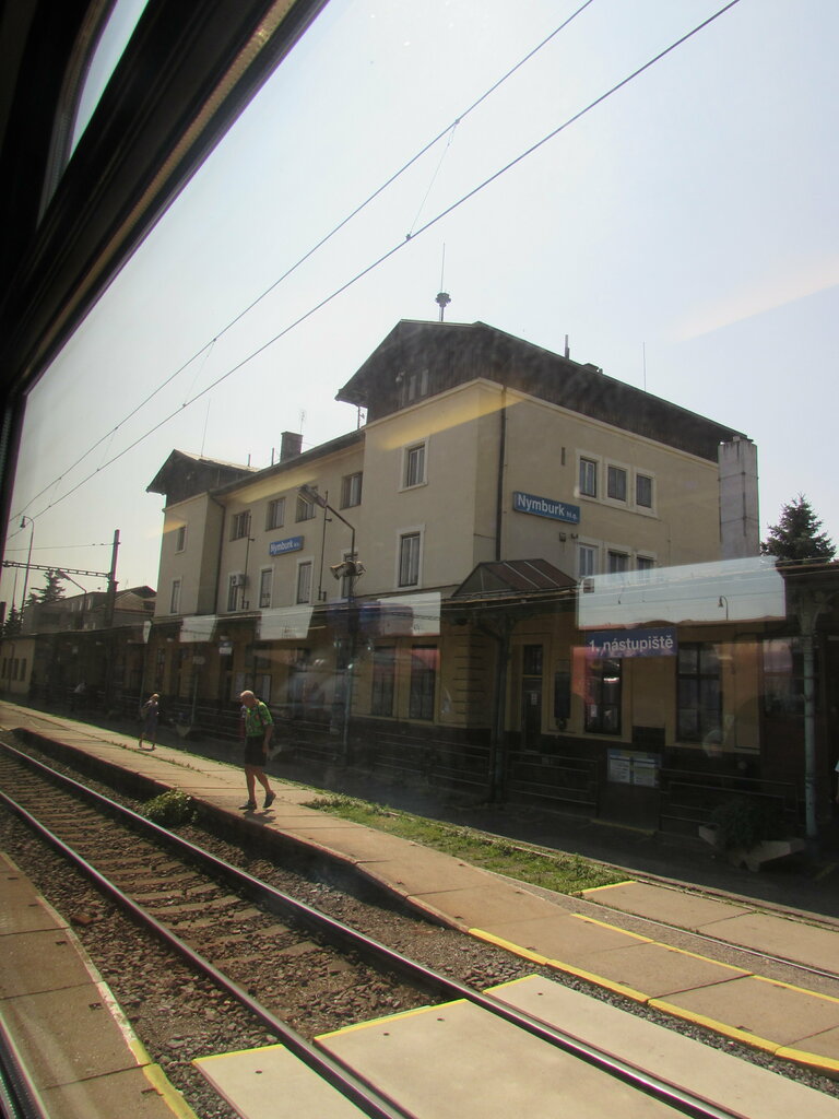 Tren istasyonu Nymburk hlavní nádraží, Nymburk, foto