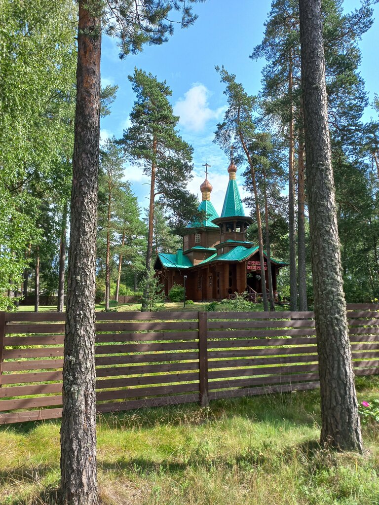 Ortodoks kiliseleri Tserkov Petra i Pavla V Krasnoy Doline, Saint‑Petersburg ve Leningradskaya oblastı, foto
