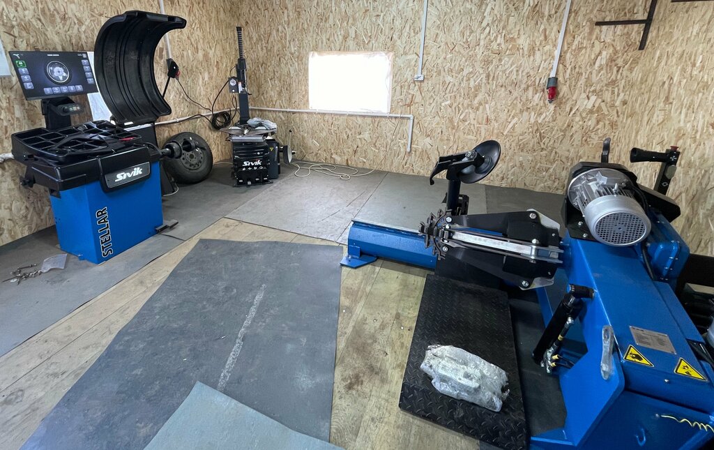 Oto lastik tamiri Шиномонтаж, Ulyanovskaya oblastı, foto