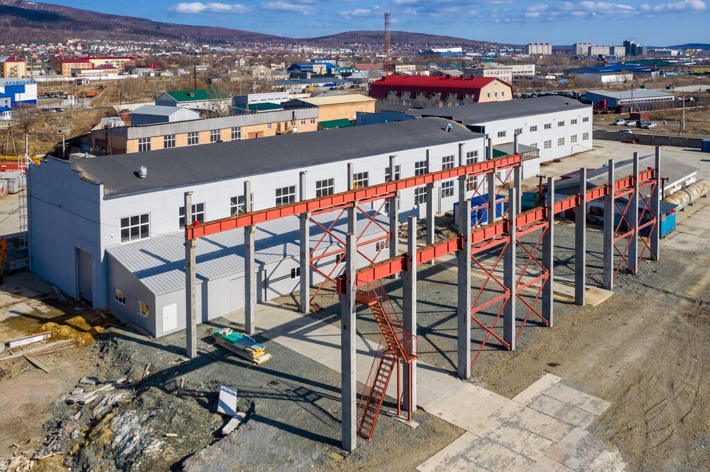 Prefabrik binalar Домостроительный комбинат № 1, Sakhalinsk, foto