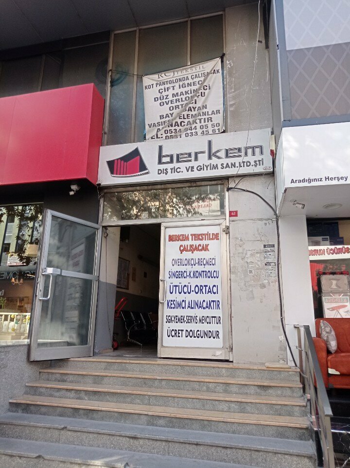 Tekstil fabrikaları Berkem Tekstil, İstanbul, foto