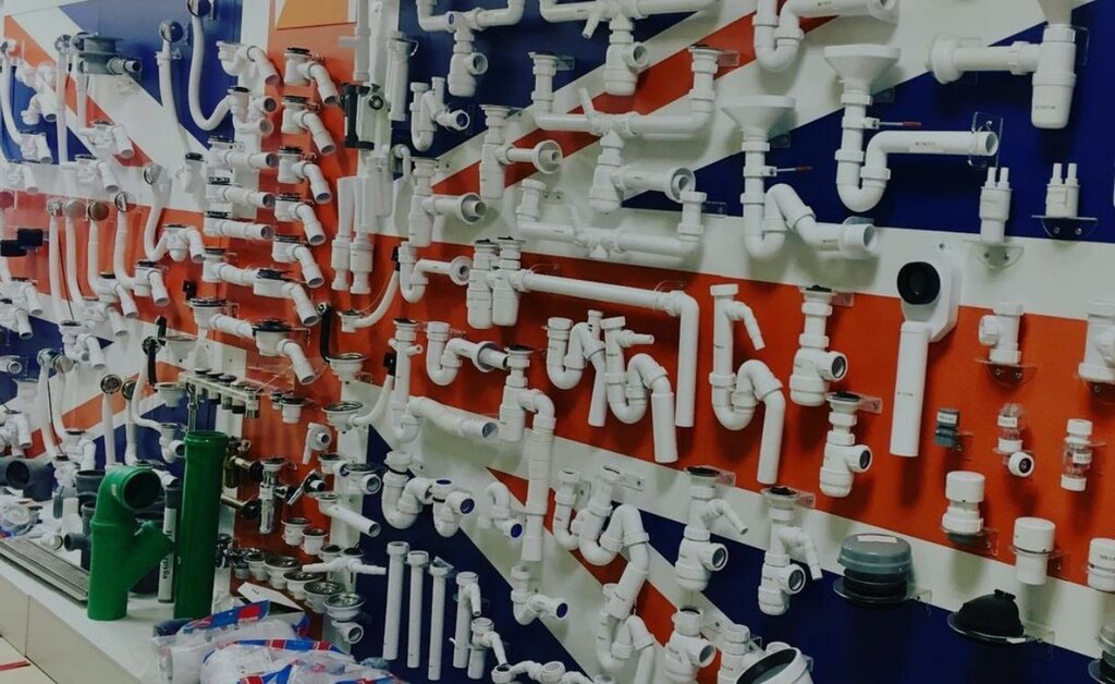 Banyo ve klozet mağazaları SantekhTruby, Moskova, foto