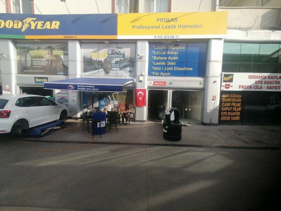 Jant ve lastikçiler Prolas, Ankara, foto