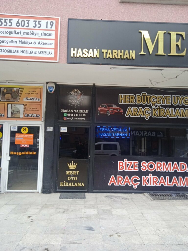 Oto kiralama Mert Oto Kiralama, Ankara, foto