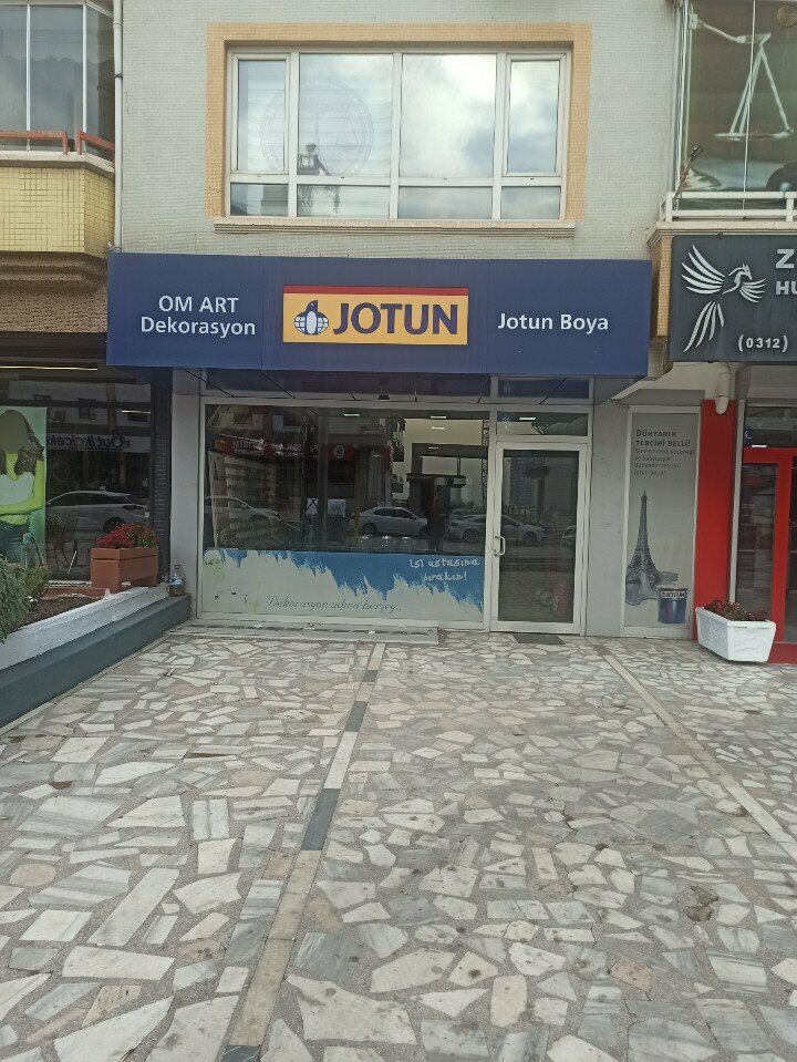 Boya ve cila malzemeleri üretim ve satış yerleri Jotun - Omart Dekorasyon, Ankara, foto