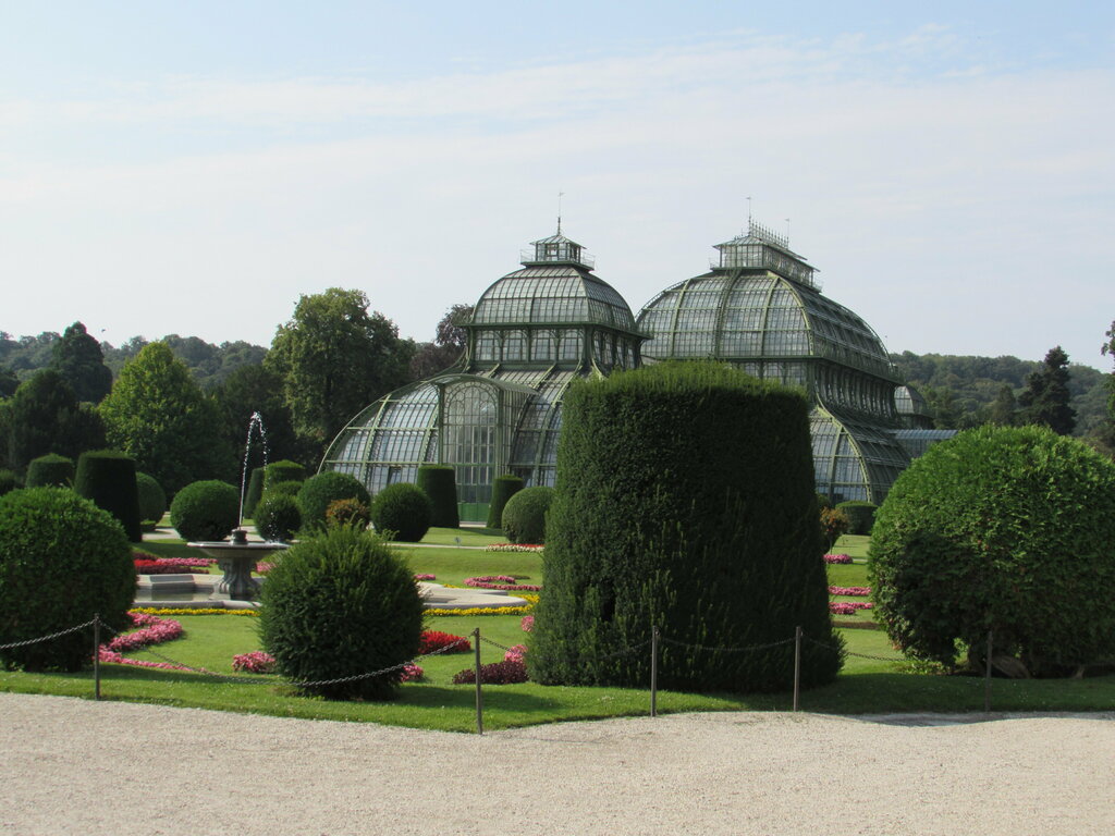 Kültür ve eğlence parkları Schönbrunner Schlosspark, Viyana, foto